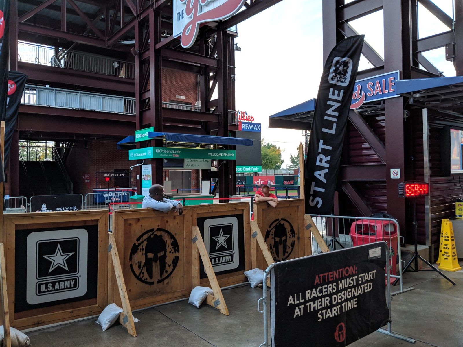 Race Recap: Citizen's Bank Park Spartan Sprint Stadium Series | Mud Run ...